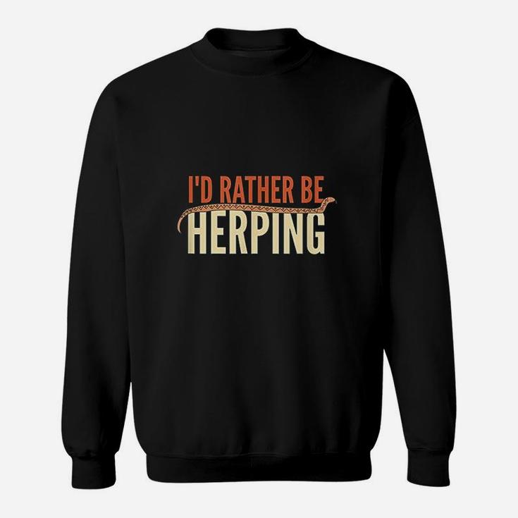 Funny Reptile Gifts For Herpetologist Herpetology Sweatshirt - Seseable