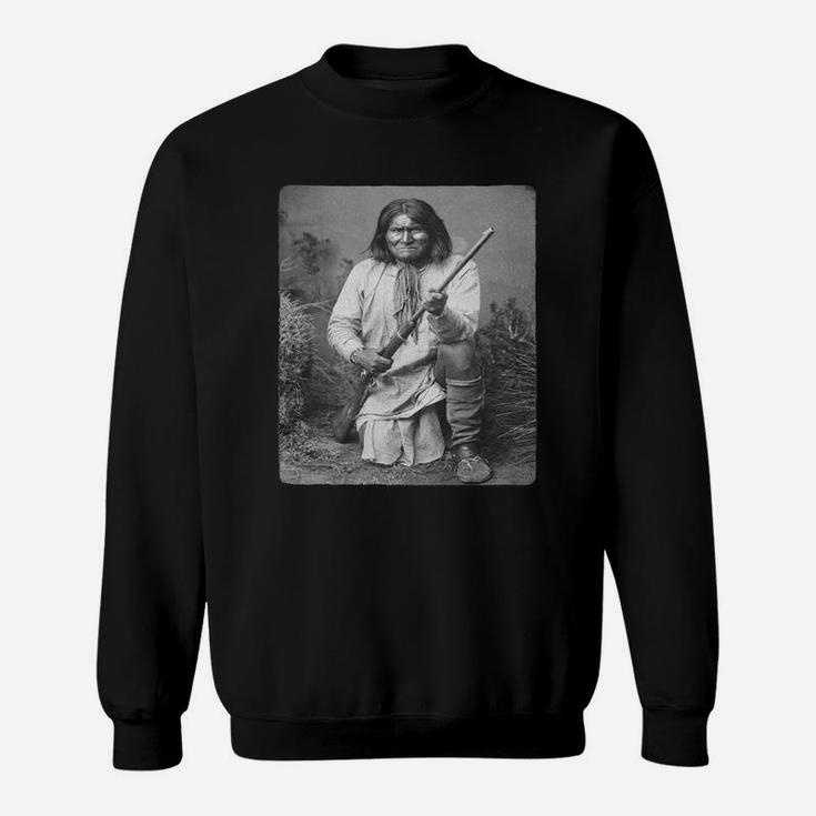 Geronimo Apache Native American Indian Warrior Hero Arizona Sweat Shirt ...
