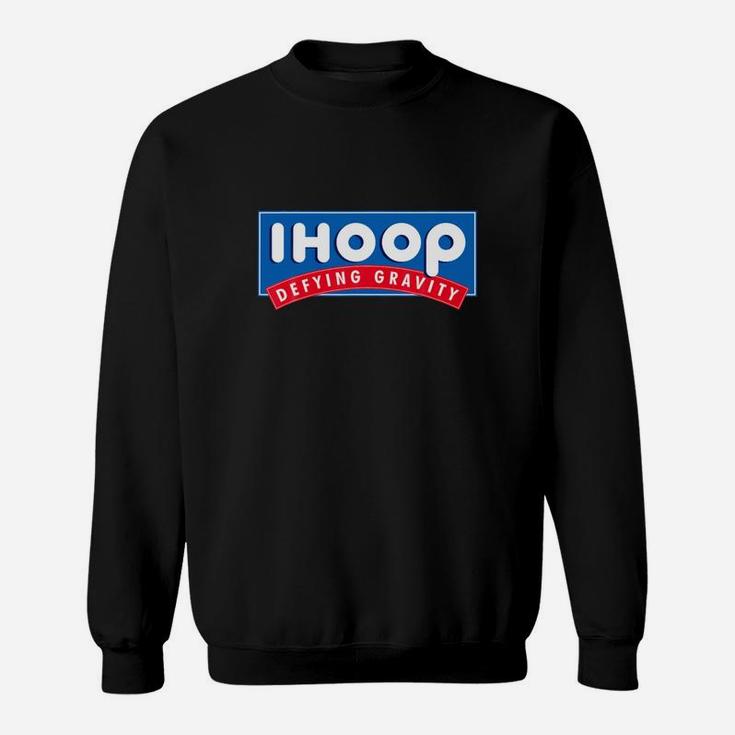 Ihoop I Hoop Defying Gravity Basketball Sweat Shirt - Seseable