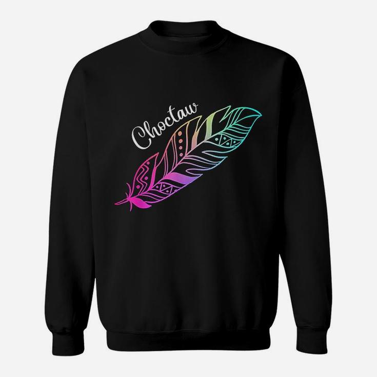 Indigenous Feather Native American Choctaw Tribe Sweat Shirt - Seseable