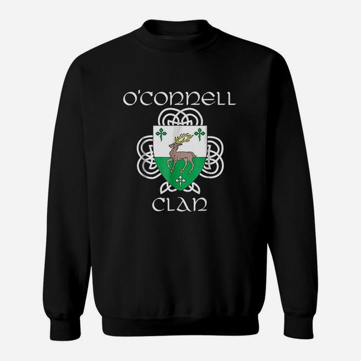 O Connell Family Crest Coat Of Arms Sweat Shirt - Seseable