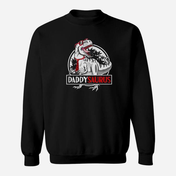 Papasaurus Fathers Day T Rex Daddy Saurus Gifts Men Sweat Shirt - Seseable