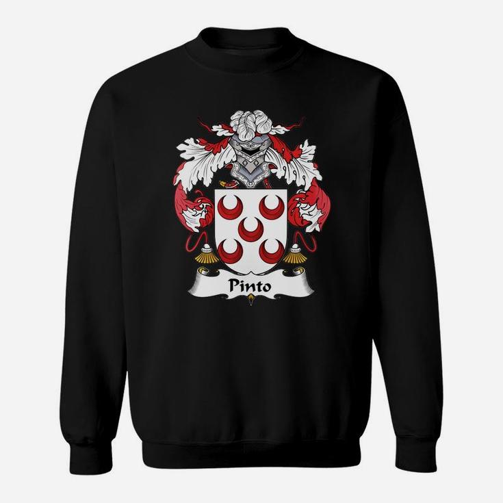 Pinto Family Crest Portuguese Family Crests Sweat Shirt - Seseable