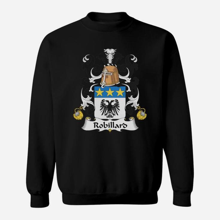 Robillard Family Crest French Family Crests Sweat Shirt - Seseable