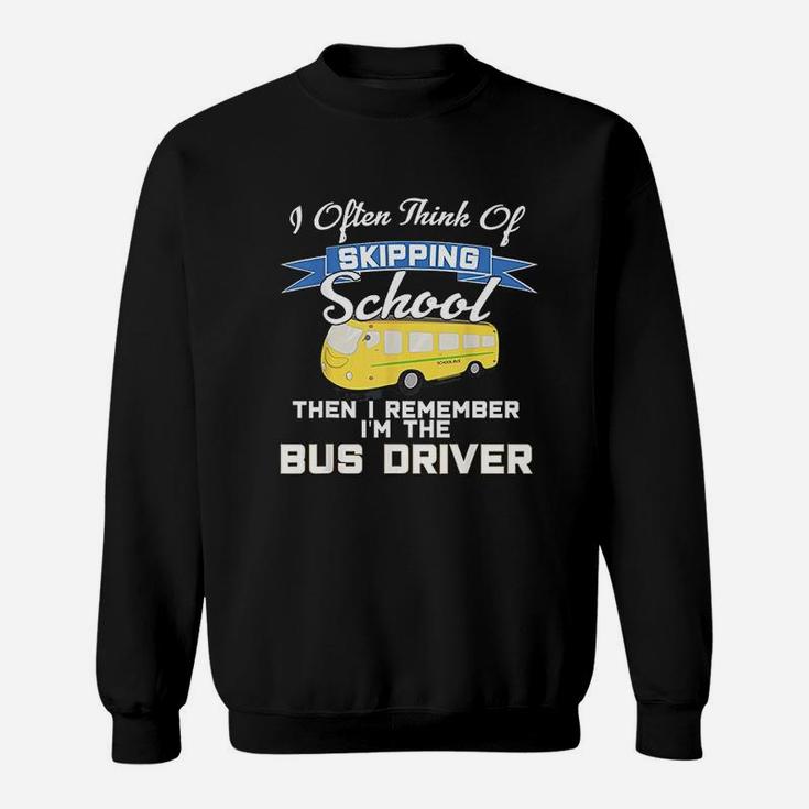 School Bus Driver Appreciation Minibus Driver Gift Sweatshirt - Seseable