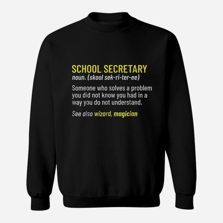 School Secretary Office Back To School Appreciation Sweat Shirt | Seseable