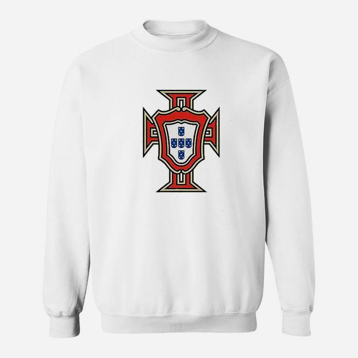 Portugal Soccer National Team Football Retro Crest Graphic Sweat Shirt ...