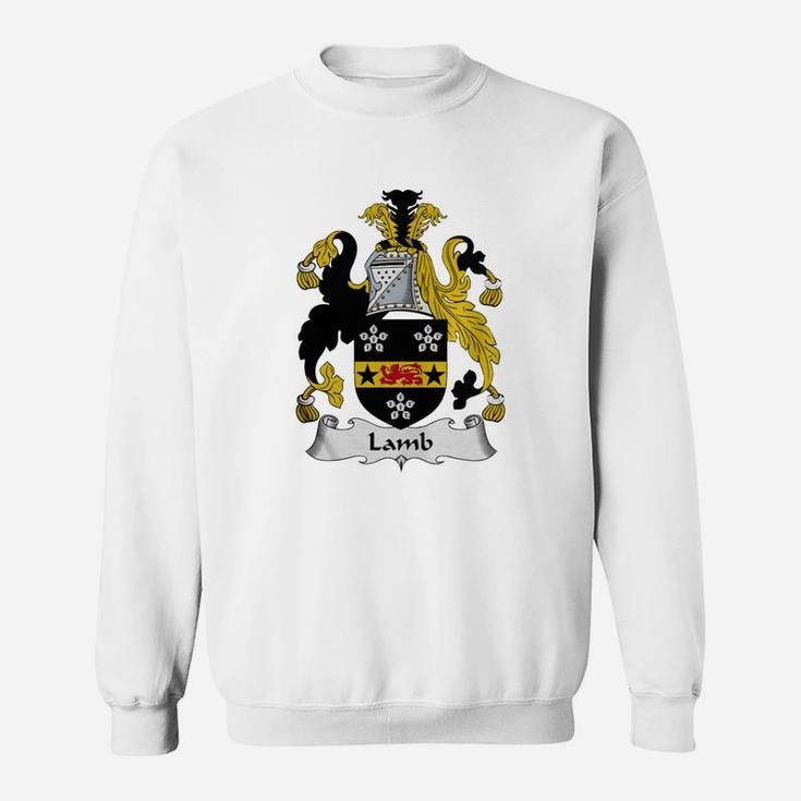 Lamb Family Crest British Family Crests Sweat Shirt - Seseable