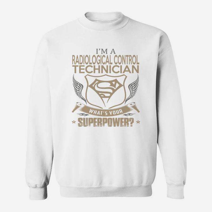 Radiological Control Technician Sweat Shirt - Seseable