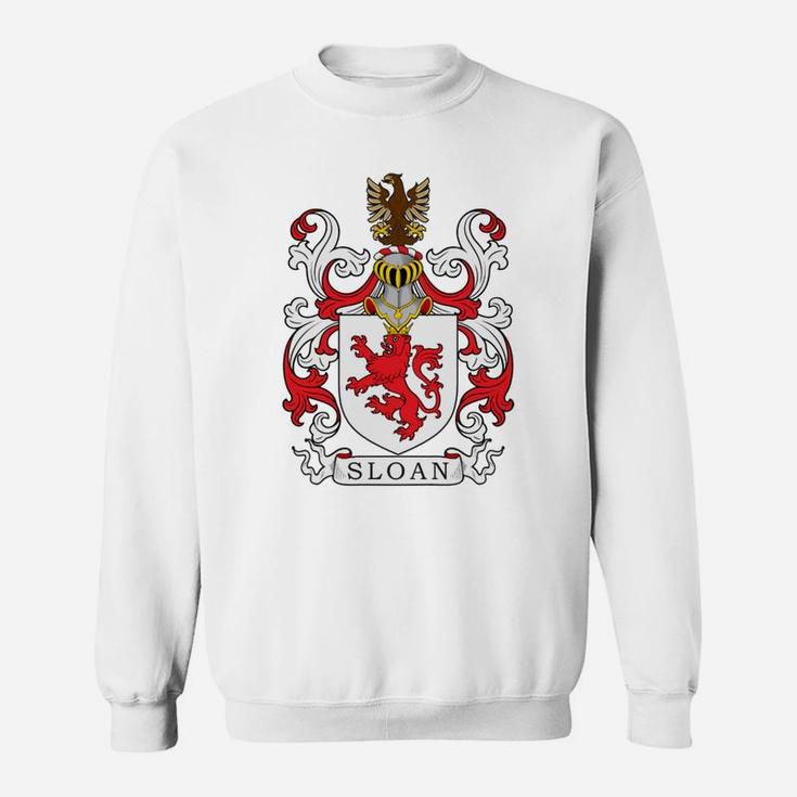 Sloan Family Crest Scottish Family Crests Sweat Shirt | Seseable
