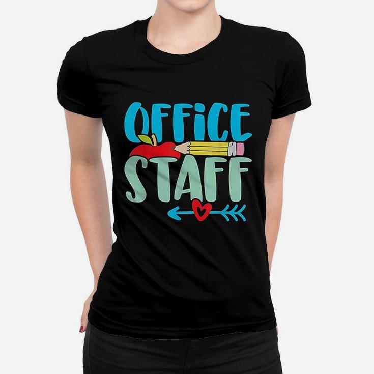 Cute School Front Office Staff Secretary Admin Appreciation Ladies Tee ...