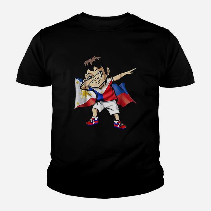 Dabbing Boy Philippine Flag Filipino Meme Jersey Dab Kid T-Shirt ...