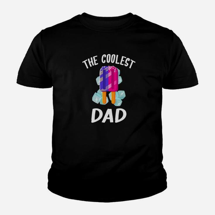 The Coolest Dad Funny Cool Popsicle Fathers Day Premium Kid T-Shirt ...