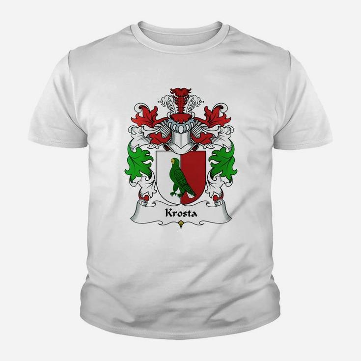 Krosta Family Crest Polish Family Crests Kid T-Shirt | Seseable