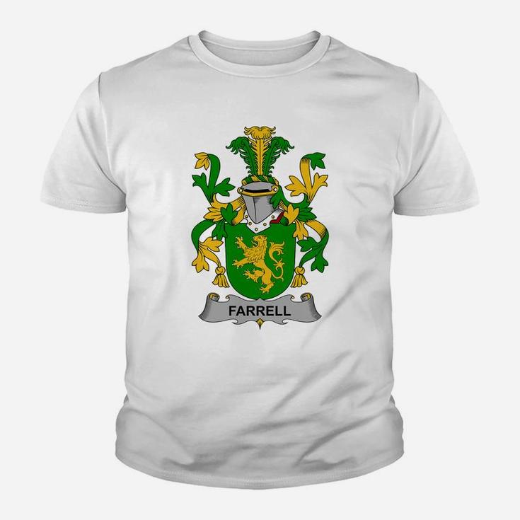 Farrell Family Crest Irish Family Crests Ii Kid T-Shirt - Seseable