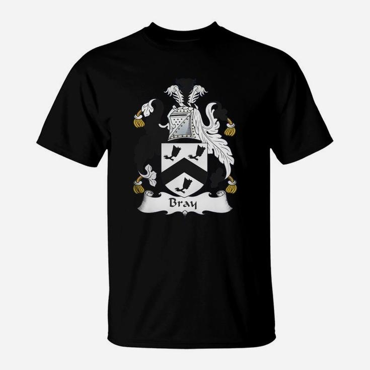Bray Coat Of Arms Irish Family Crests T-Shirt | Seseable