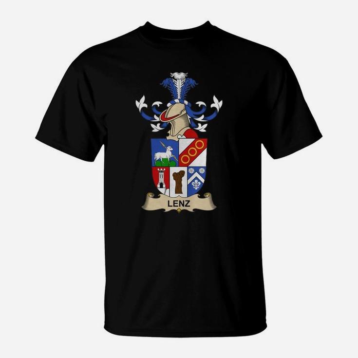 Lenz Family Crest Austrian Family Crests Austrian Family Crests T-Shirt ...
