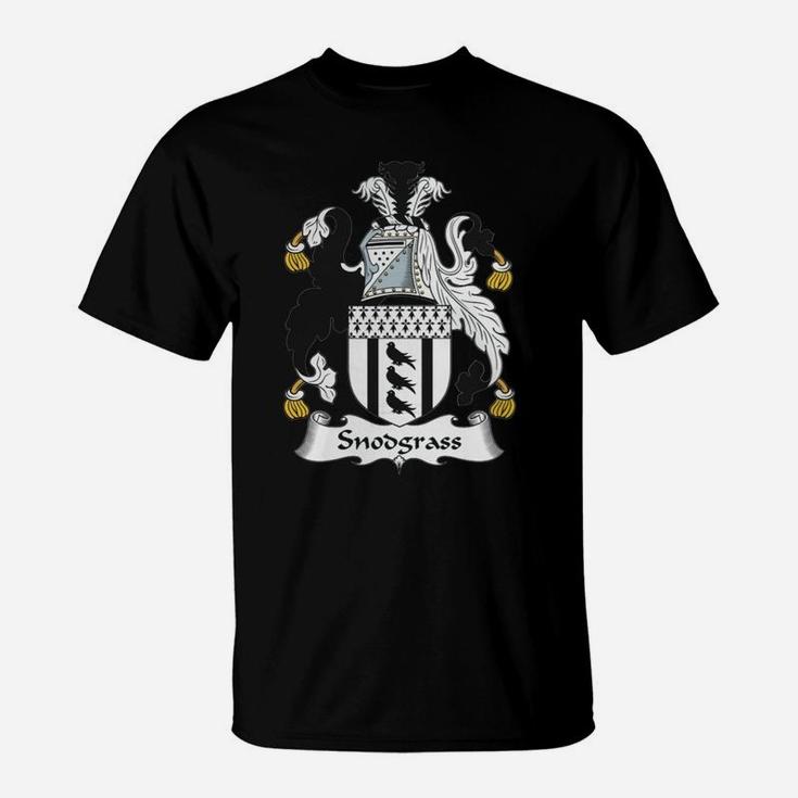 Snodgrass Family Crest Scottish Family Crests T-Shirt | Seseable