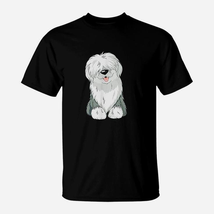 Original Old English Sheepdog Puppy T-Shirt | Seseable