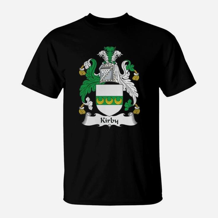Kirby Family Crest British Family Crests T-Shirt | Seseable UK