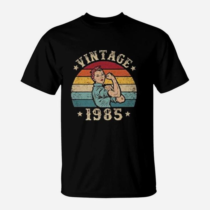 Retro Sun Vintage 1985 T-Shirt - Seseable