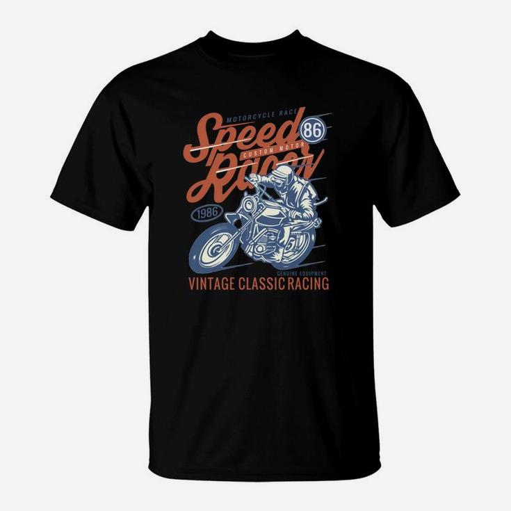 Speed Racer Vintage Classic Racing T-Shirt - Seseable