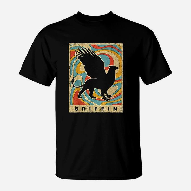 Vintage Griffin Retro T-Shirt - Seseable