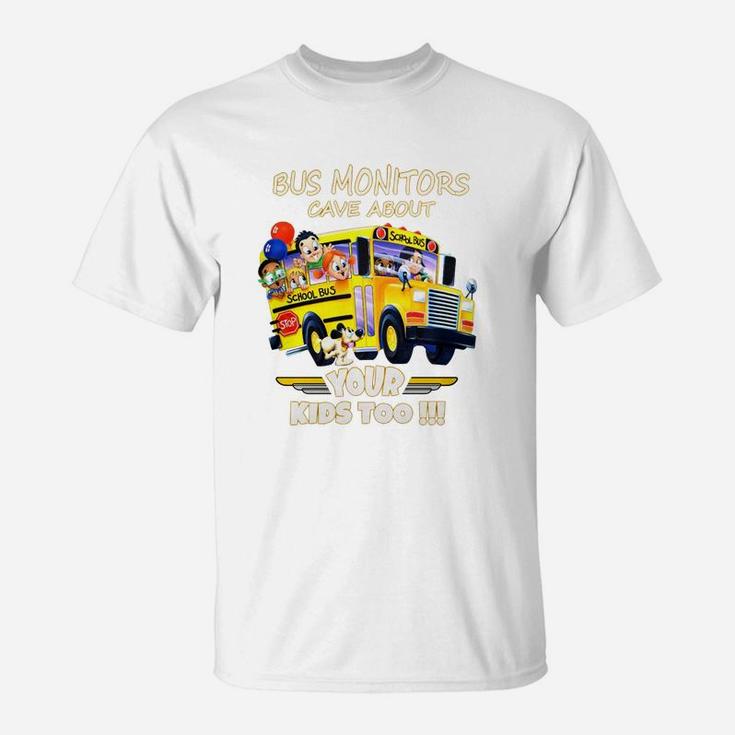 I Am Bus Monitor T-Shirt | Seseable