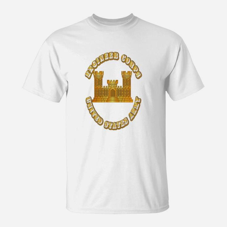 Army Engineer Corps T-Shirt - Seseable