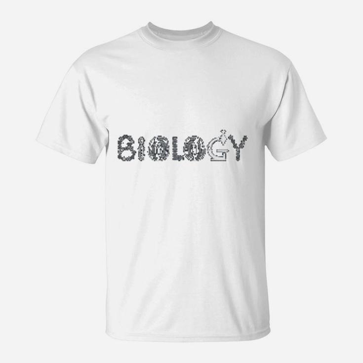 Biology Pun Microscope Dna Teacher Paramecium Gift Idea T-Shirt | Seseable