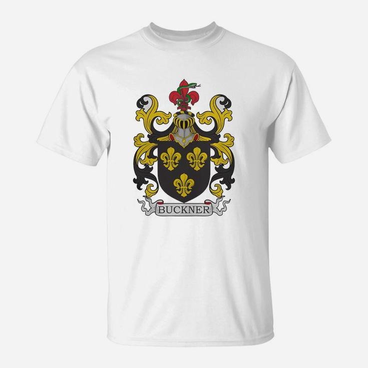 Buckner Family Crest British Family Crests Ii T-Shirt - Seseable
