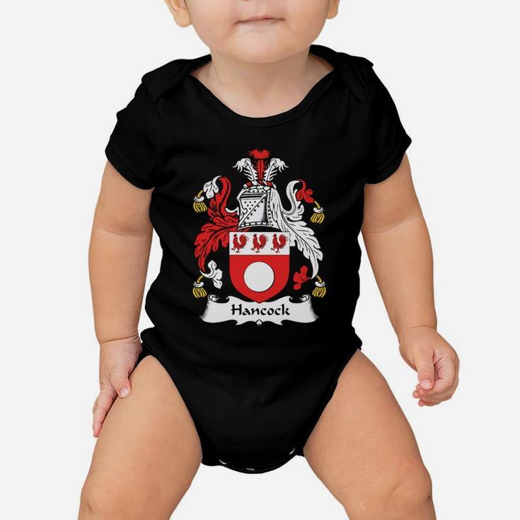 Hancock Family Crest / Coat Of Arms British Family Crests Baby Onesie ...