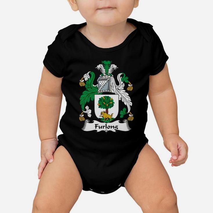 Furlong Coat Of Arms Irish Family Crests Baby Onesie | Seseable