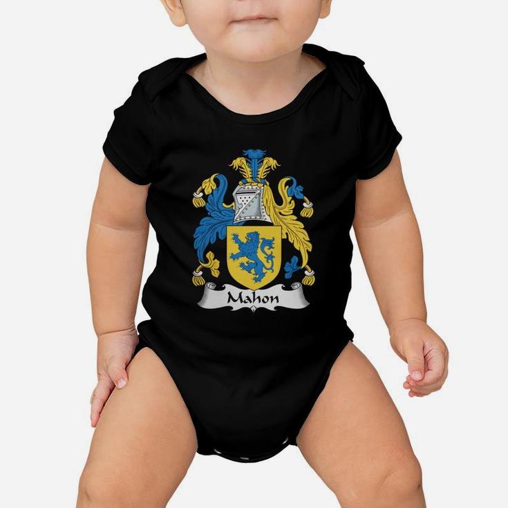 Mahon Coat Of Arms Irish Family Crests Baby Onesie | Seseable