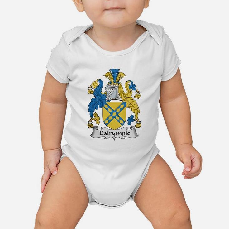 Dalrymple Family Crest Scottish Family Crests Baby Onesie - Seseable